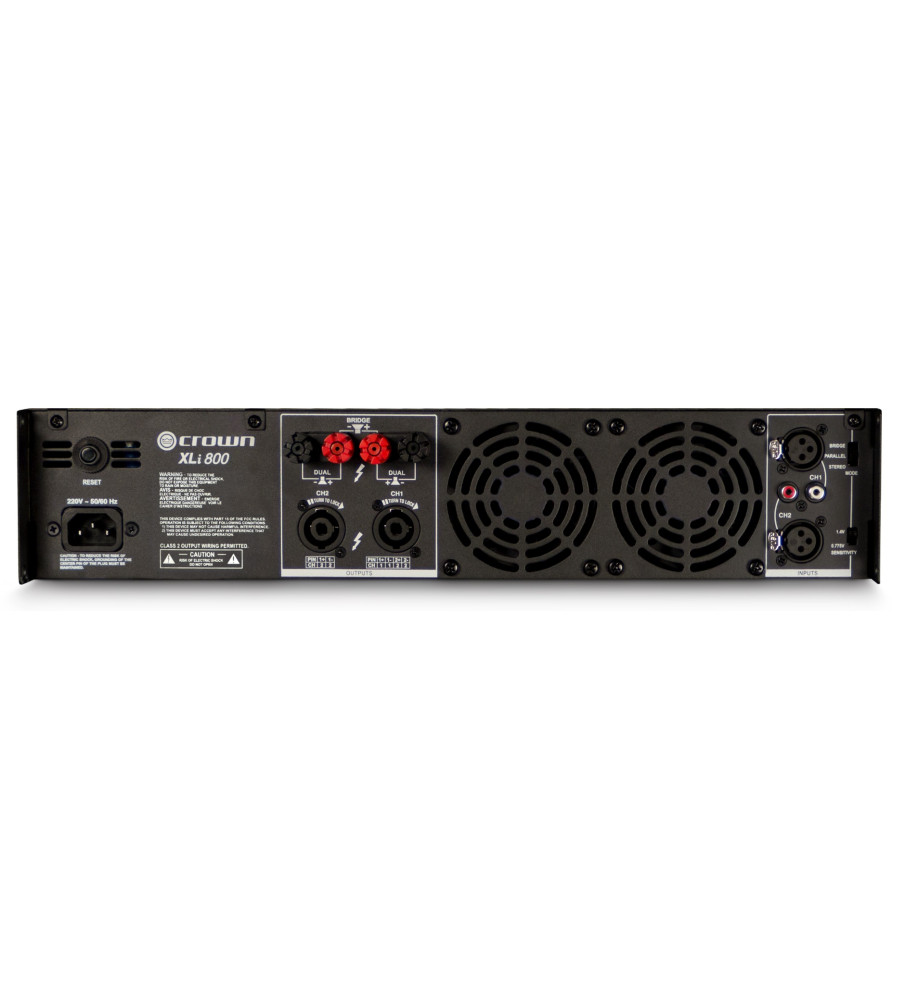 CROWN XLI800 Two-channel, 300W @ 4Ω Power Amplifier