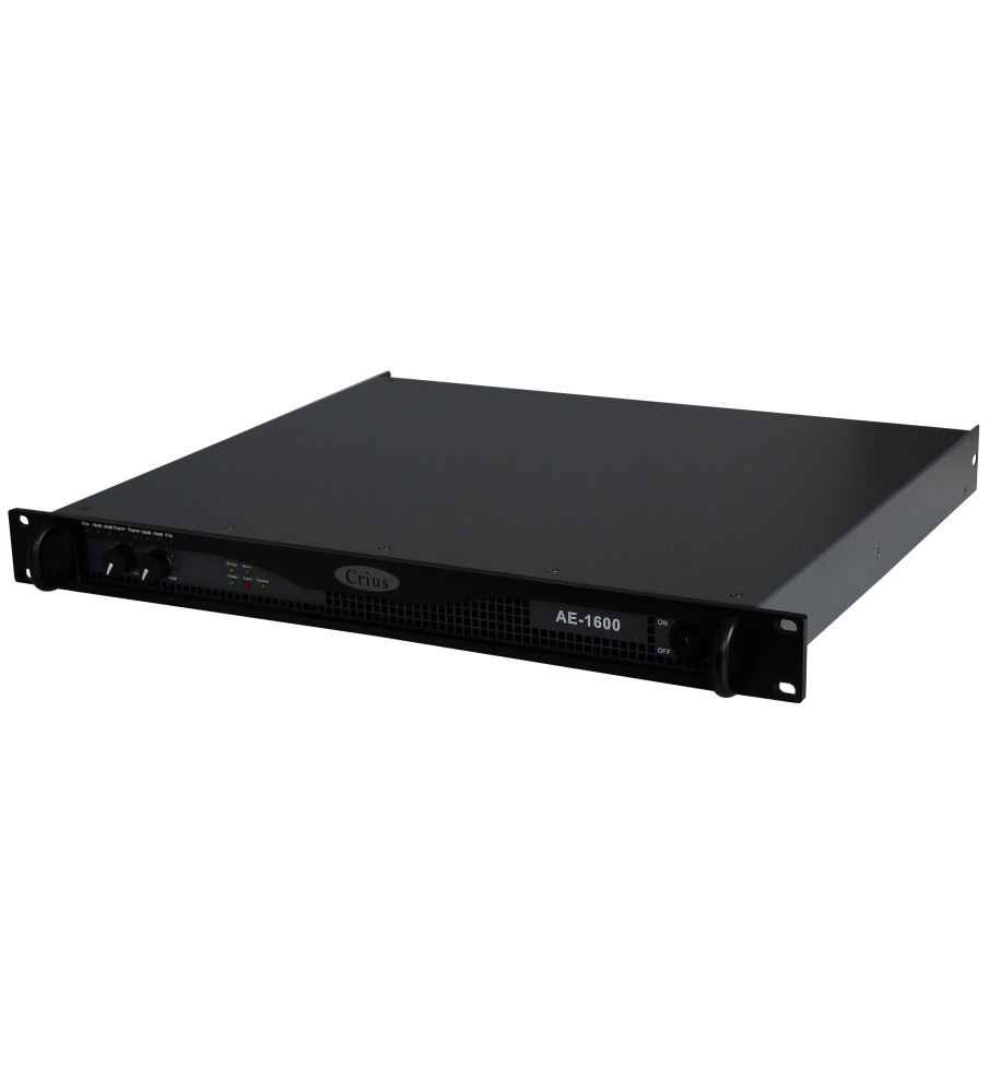 Crius Tech AE-1600 Dual Channel Digital Audio, Power Amplifier